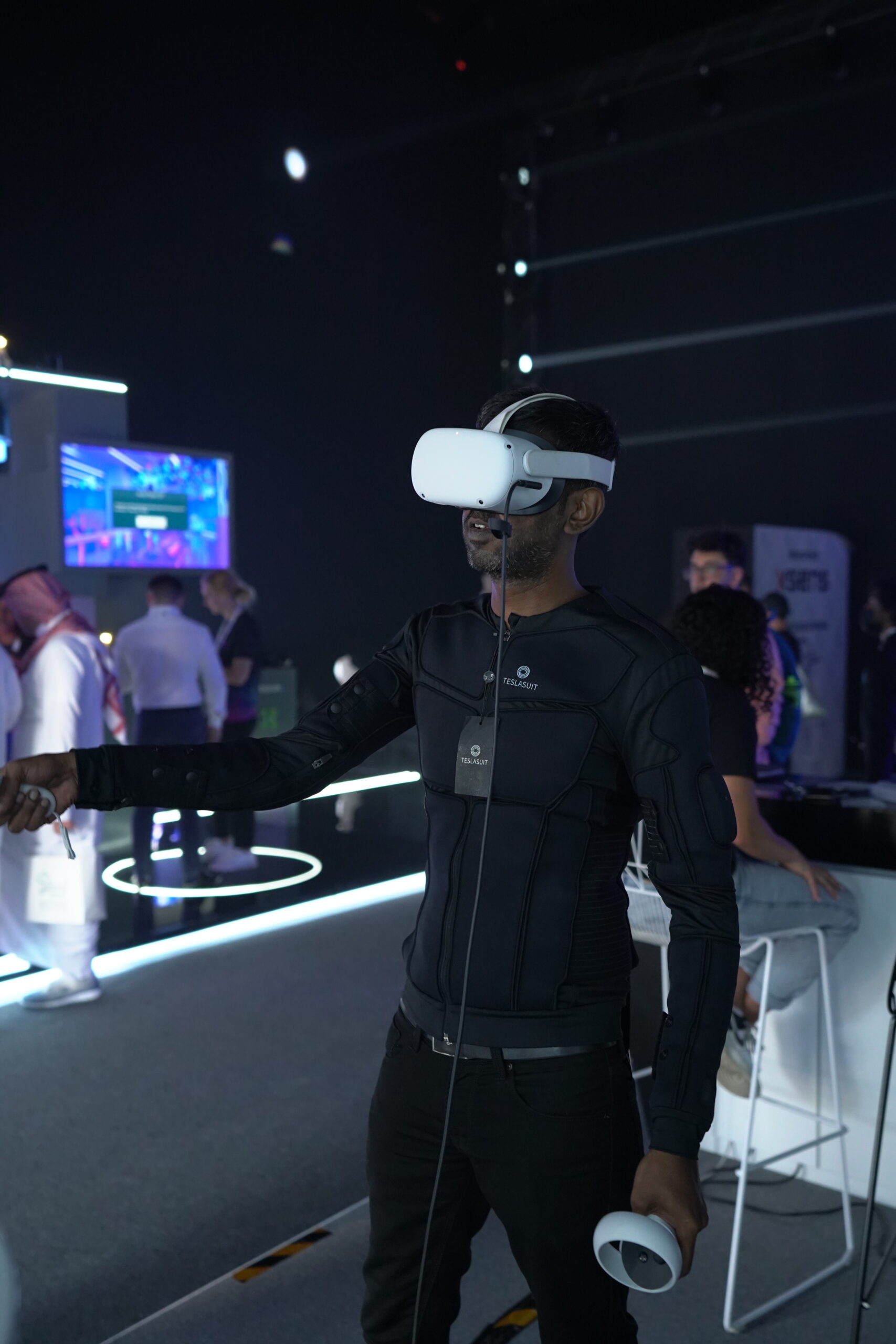 TESLASUIT at GITEX: The Metaverse, Smart Cities, and… Boxing with a ...